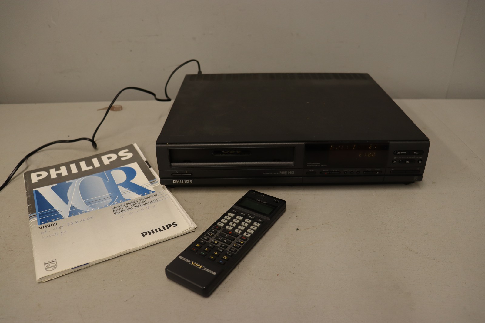 VHS- spelare, Philips VR 203 | Auktion.se